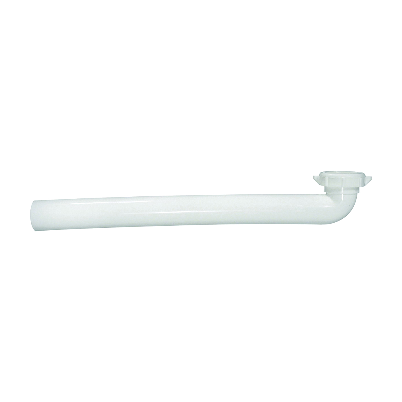 PP101W Waste Arm, 1-1/2 in, Slip-Joint, Plastic, White