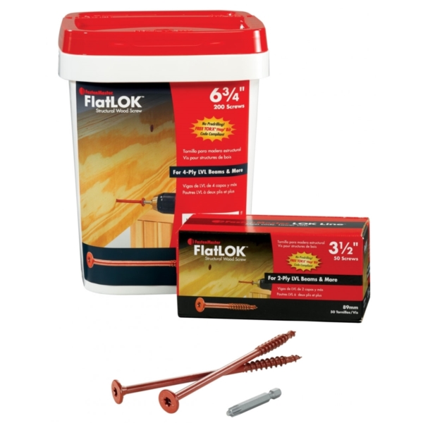FastenMaster FlatLOK Series FMFL312-50 Structural Screw,