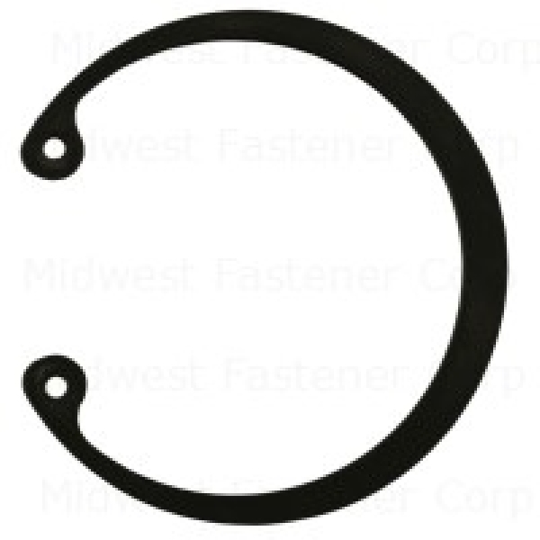 83127 Retaining Ring, Steel, Zinc, 1-3/4 in Dia