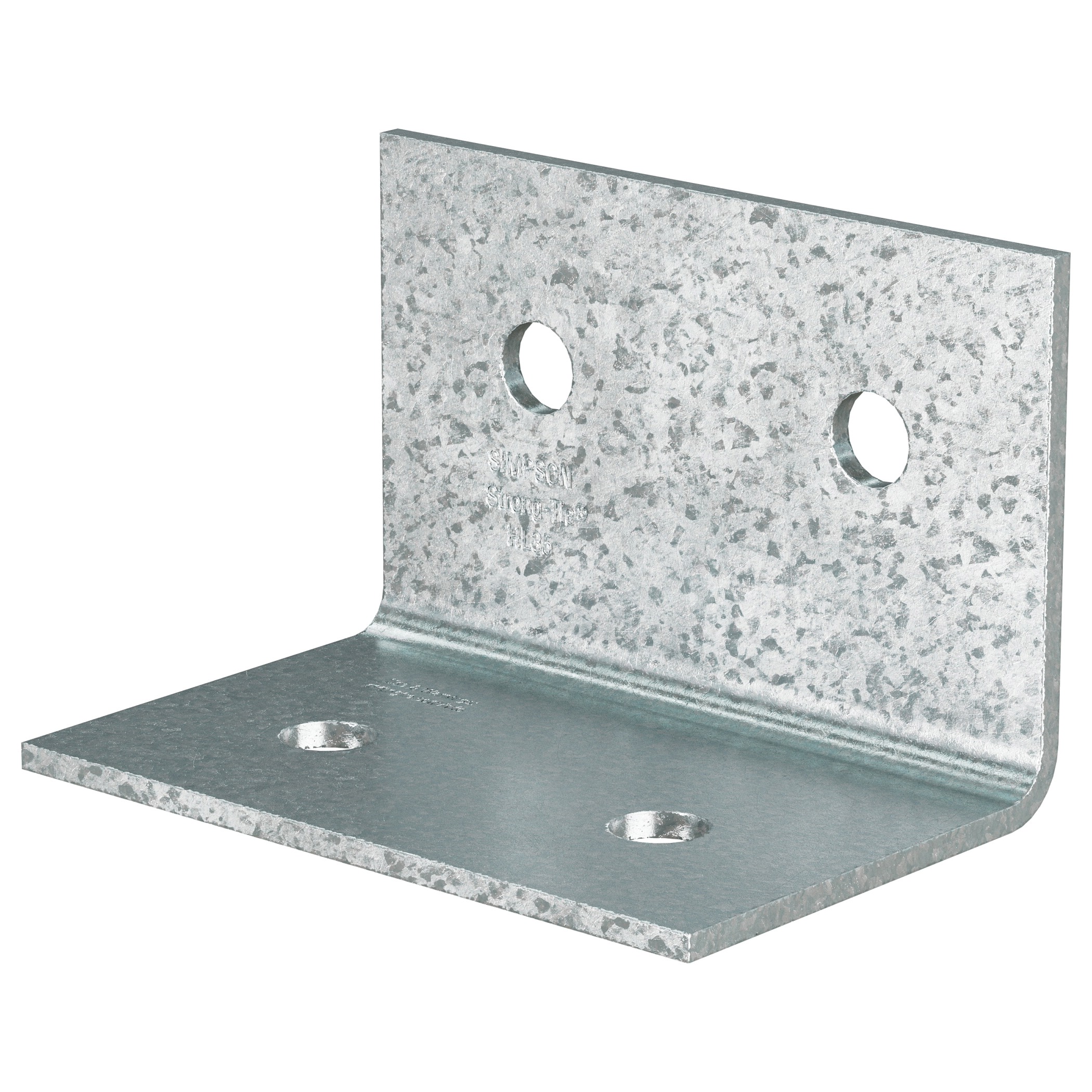 Simpson Strong-Tie HL HL35 Single Row Angle, 3-1/4 in W, 3-1/4 in D, 5 ...