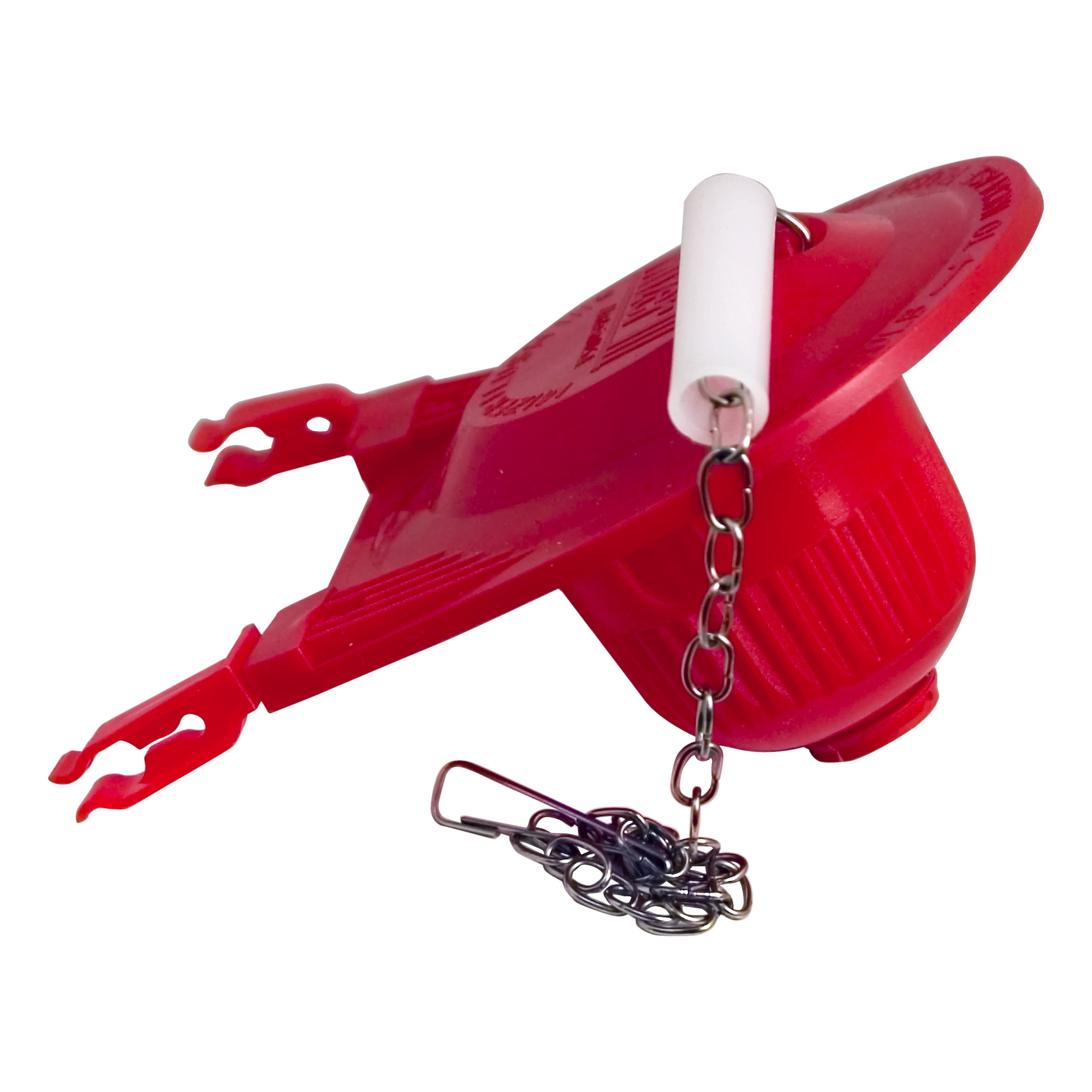 Lincoln 101092 Water Saver Flapper, Specifications: Universal, Red, For: 3 in Flush Valve Toilets