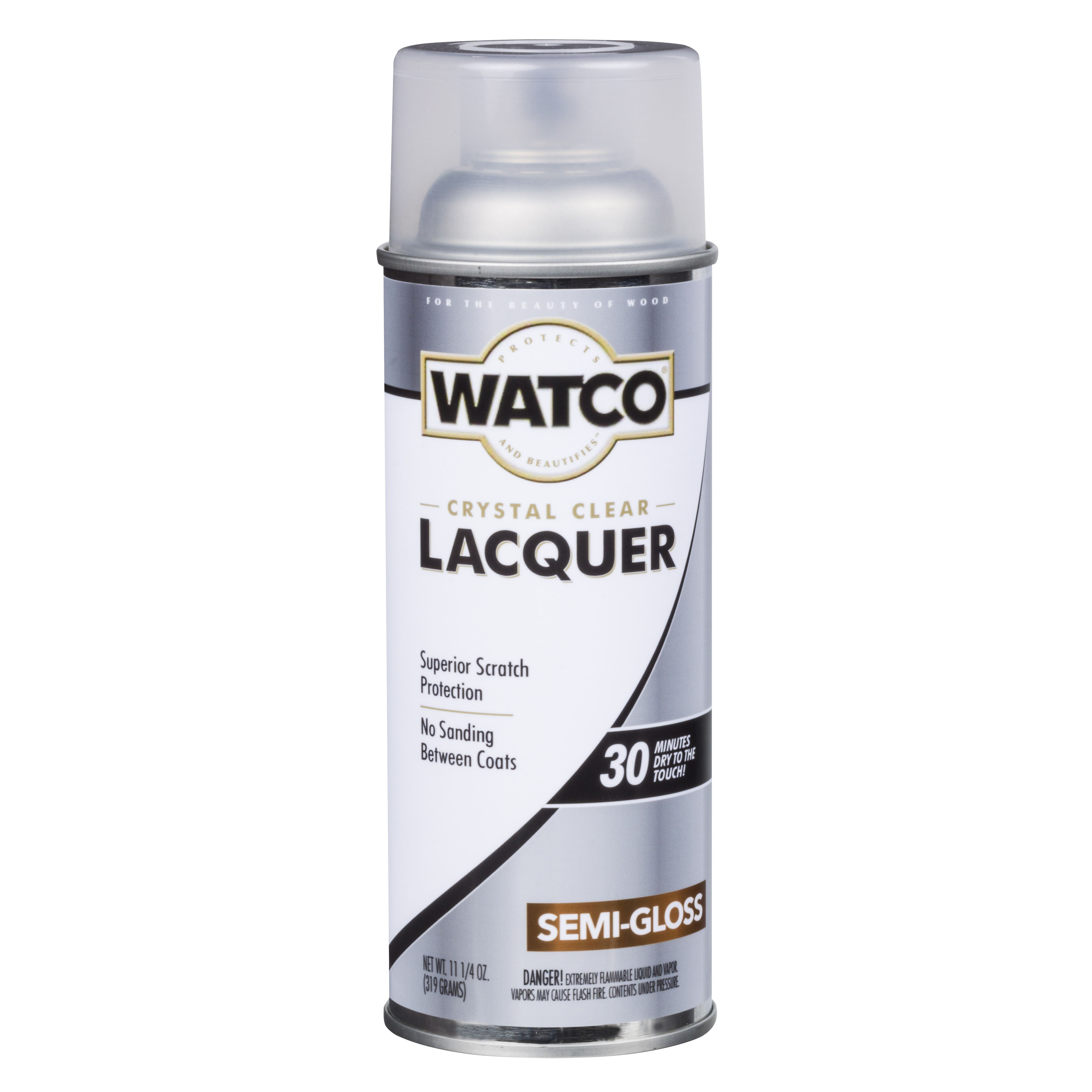 WATCO Y63181 Lacquer Spray, Semi-Gloss, Liquid, Clear, 31...