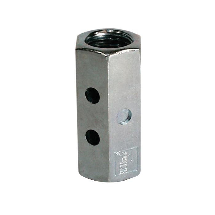 Simpson Strong-Tie CNW CNW3/4 Coupling Nut, 3/4 in Thread, Steel, Zinc