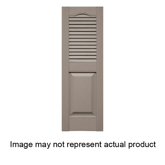 030140071001 Raised Panel Shutter, 71 in L, 14-3/4