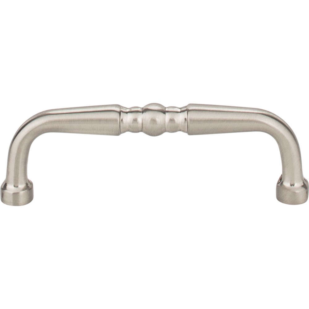 Elements Madison Series Z259-3SN Cabinet Pull, 3-3/8 in L Handle, 1-3/8 in H Handle, 1-3/8 in ...