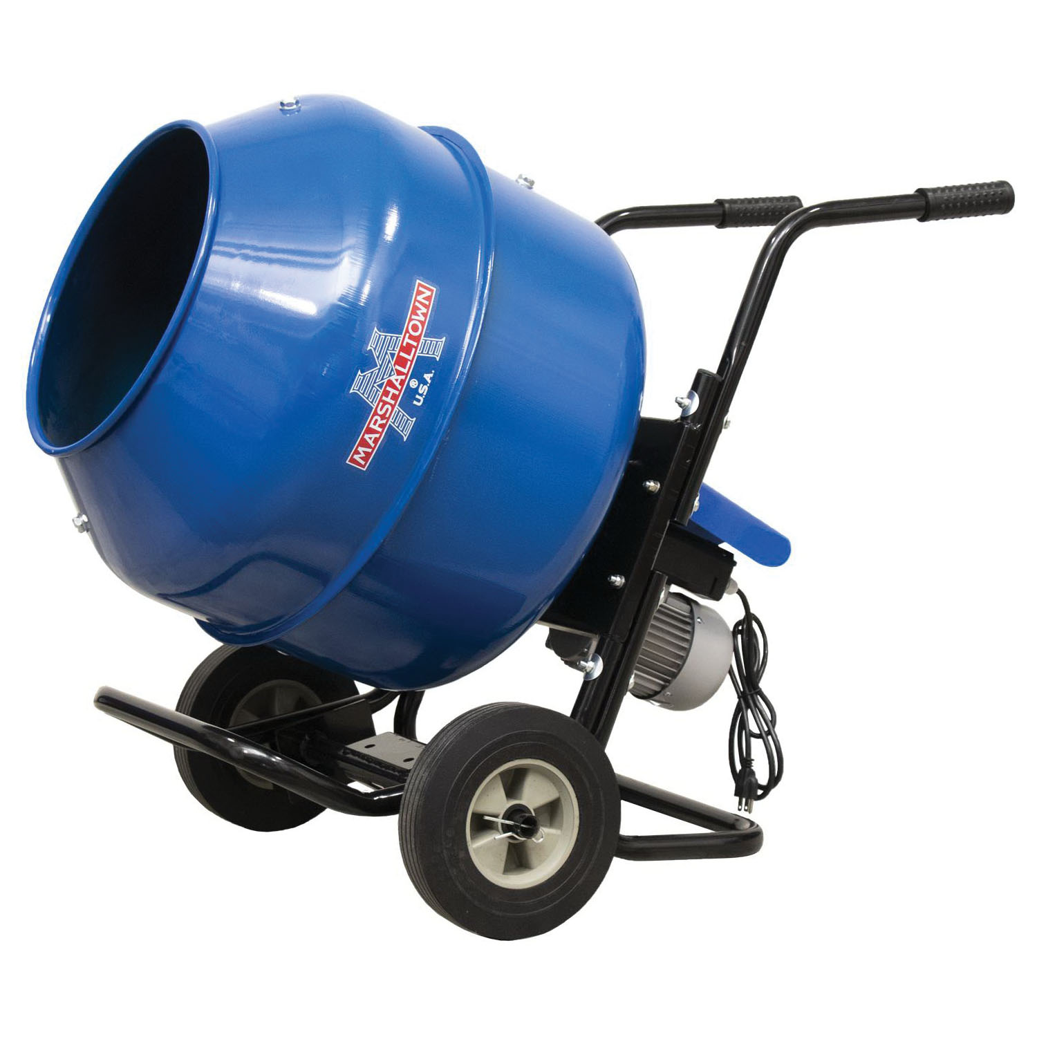 MIX3 Wheelbarrow Mixer, 5.65 cu-ft Drum, 1/2 hp, 3