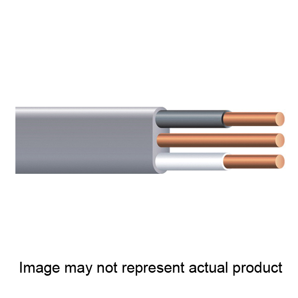 14/2UF-WGX100 Series Building Wire, Gray Sheath,