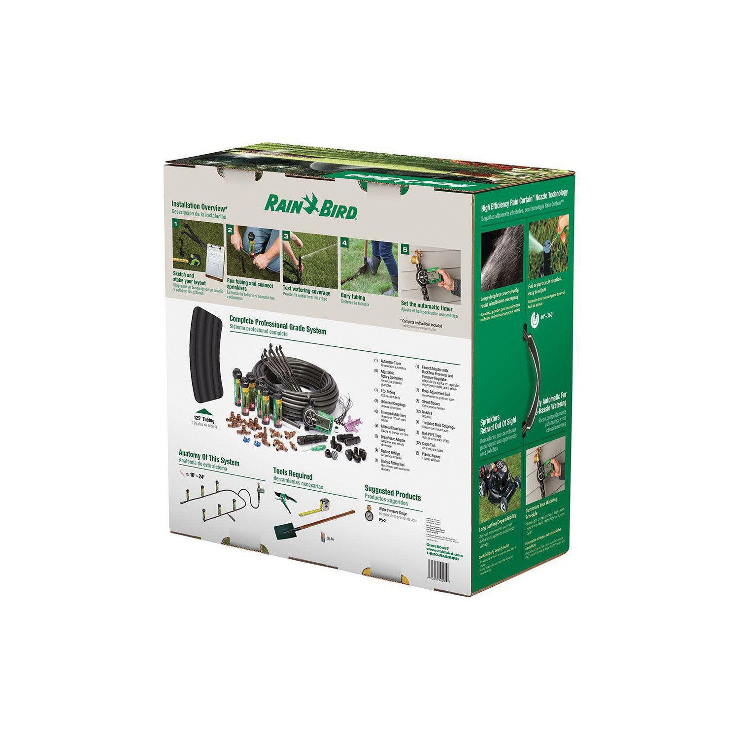 Rain Bird Automatic Sprinkler System