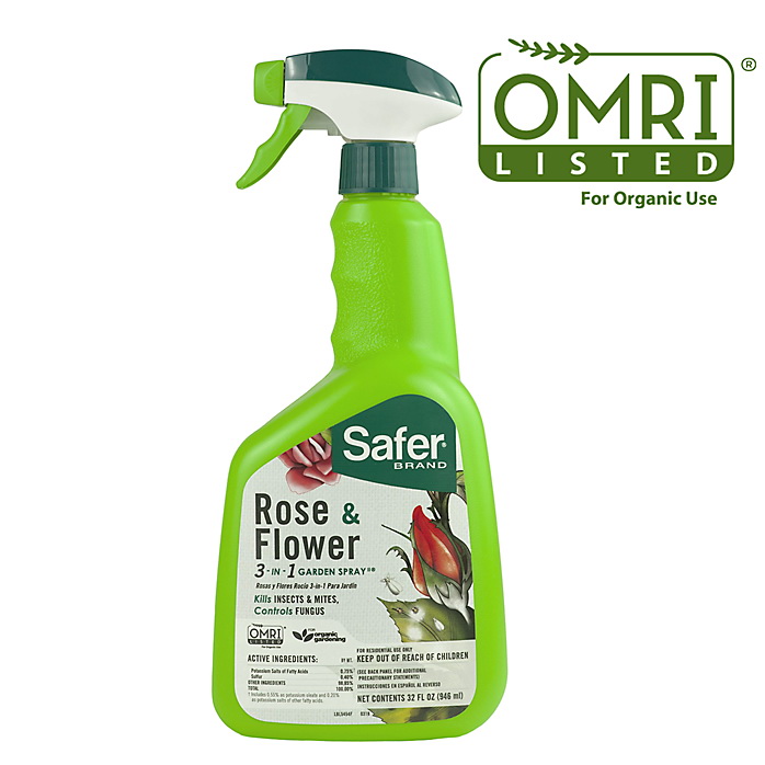 5454 Rose and Flower 3-in-1 Garden Spray, Liquid,
