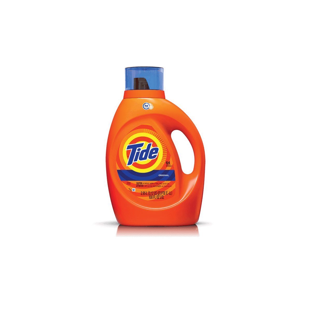 Tide 40217 Laundry Detergent, 92 oz Bottle, Liquid, Origi...