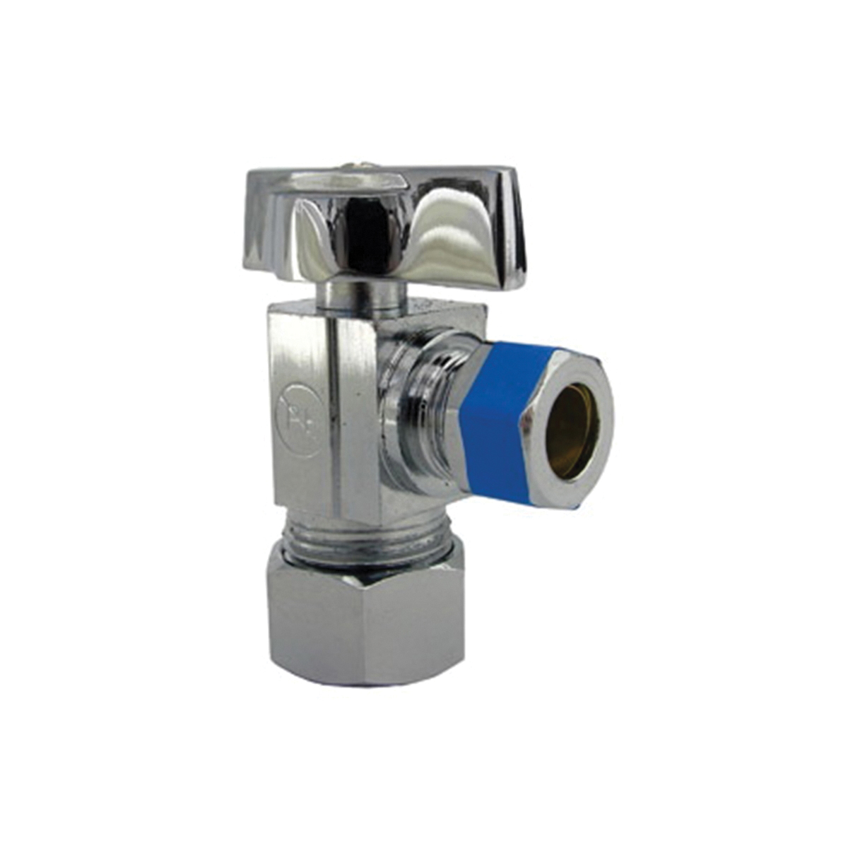 Lasco 06-9209 Angle Stop Valve, 5/8 x 3/8 in Connection, OD Coarse ...