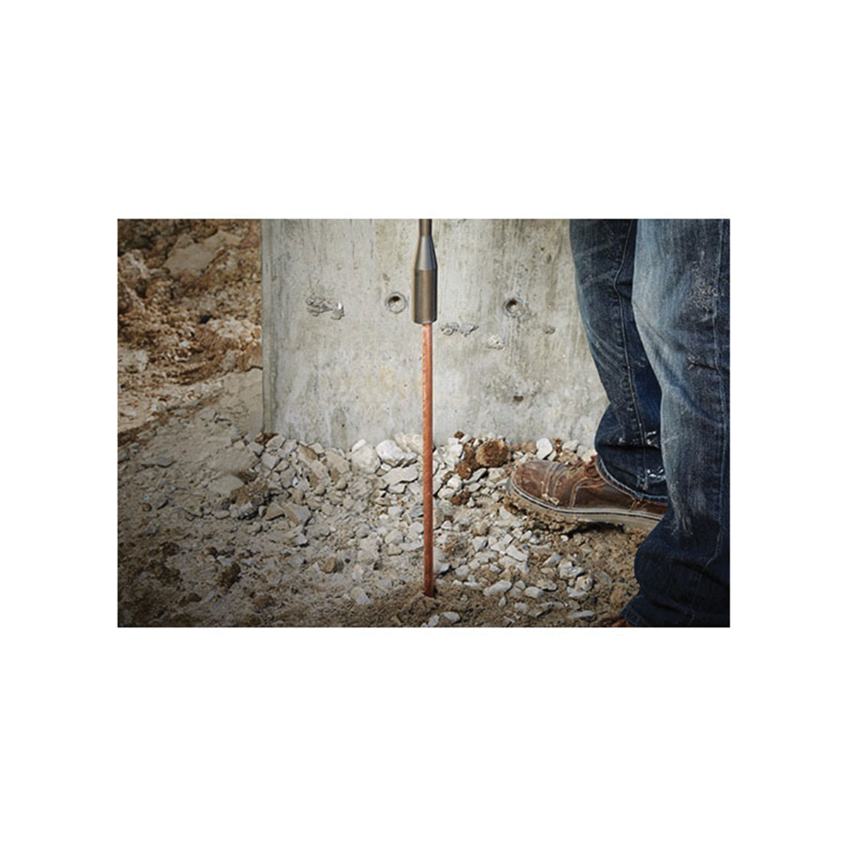 Milwaukee Ground Rod Driver, SDS-Plus Shank, 1PK | Milwau...