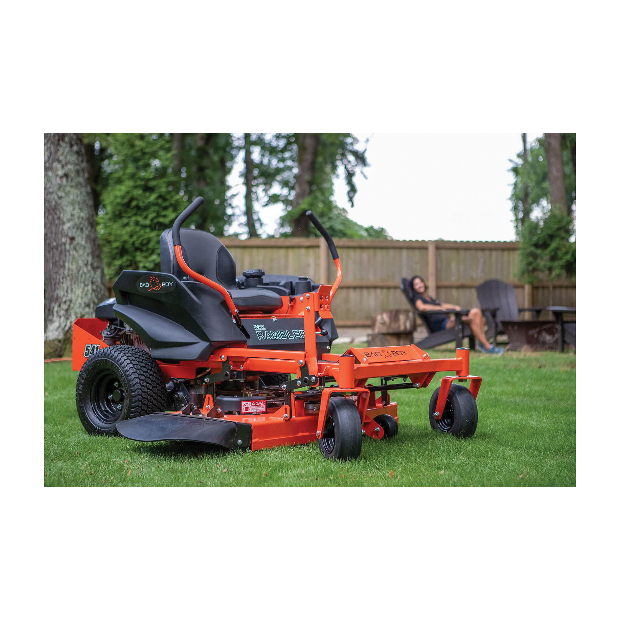 BAD BOY MOWERS BMZ4219BG MZ RAMBLER Zero Turn Mower, 19 h...