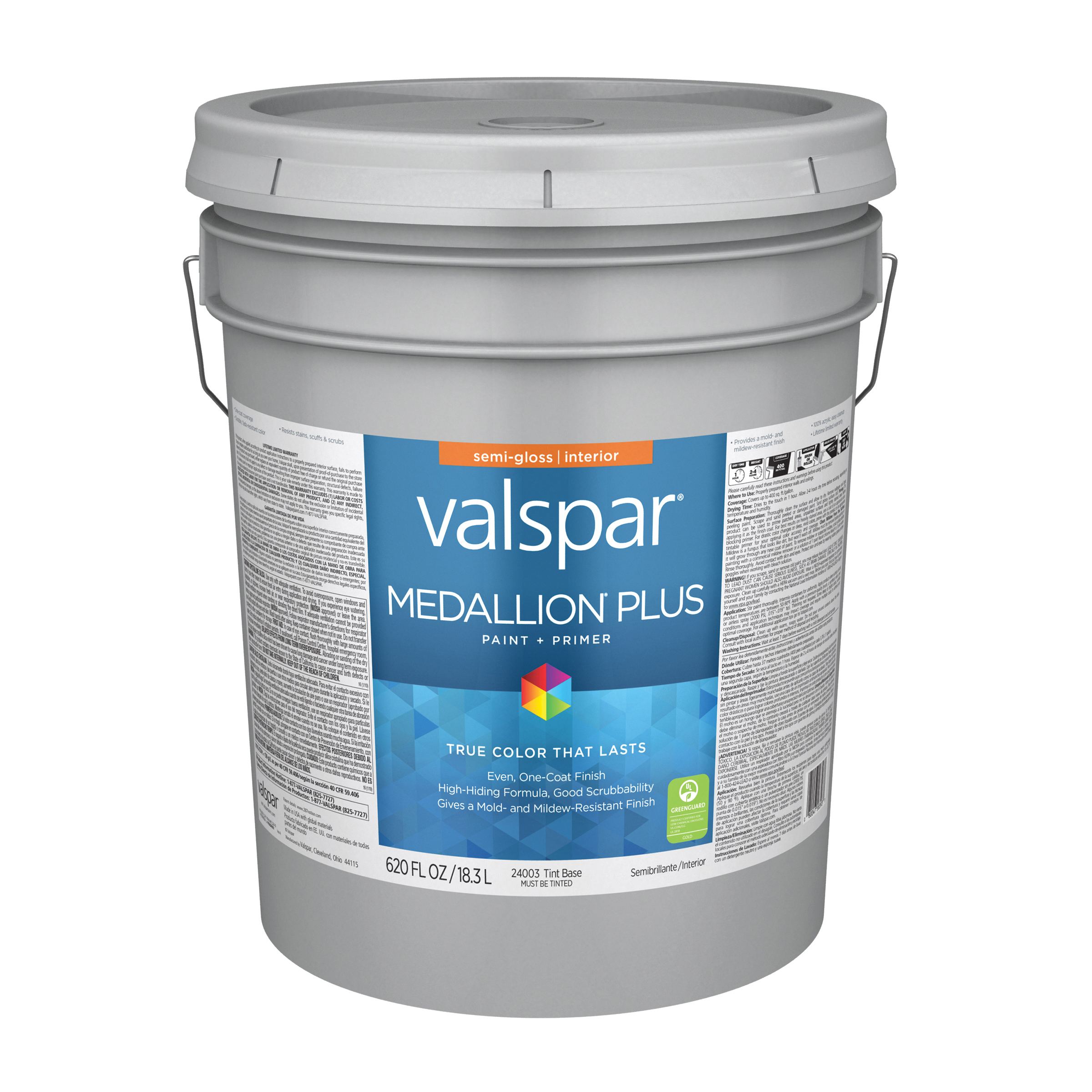 Valspar Medallion Plus 2700 028.0024003.008 Latex Paint,