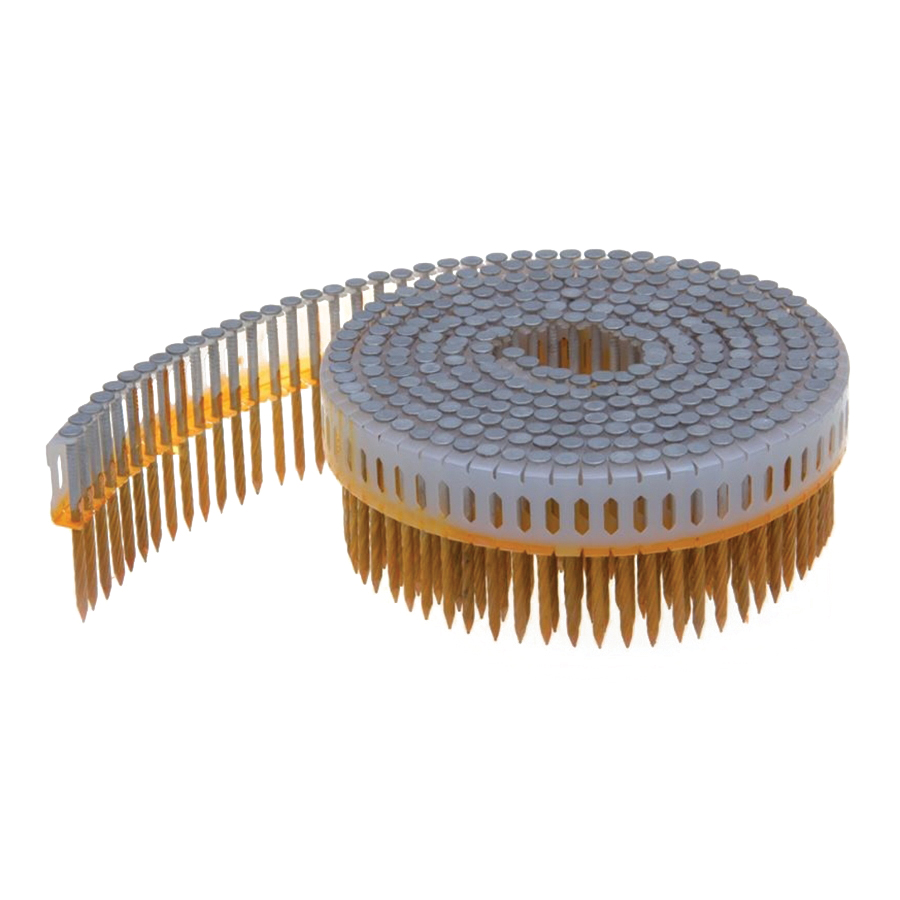 GR151HG Coil Nail, 1-7/8 in L, Hot Galvanized,