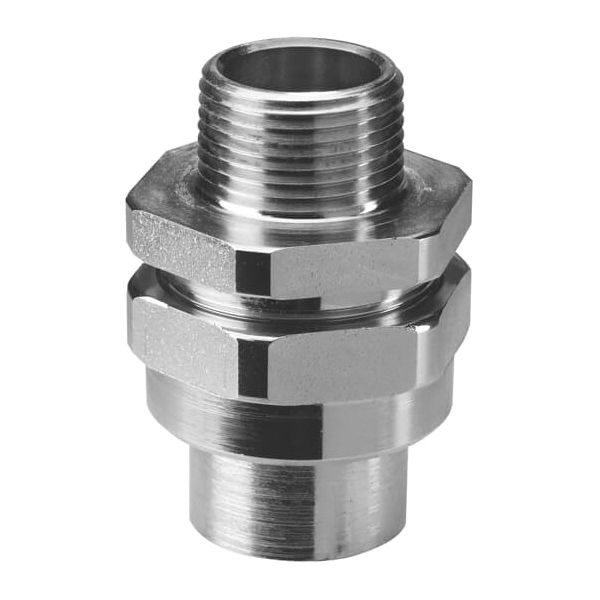 Thomas & Betts UNY-105-TB 3-Piece Conduit Union, 1/2 in Male, 1-1/2 in ...