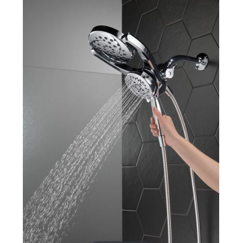 Delta HydroRain Series 75699 Showerhead, Round, 1/2 in Co...