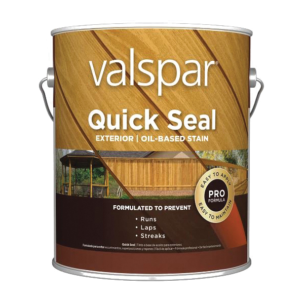 Valspar Quick Seal VL1028013-20 Exterior Stain, Semi-Tran...