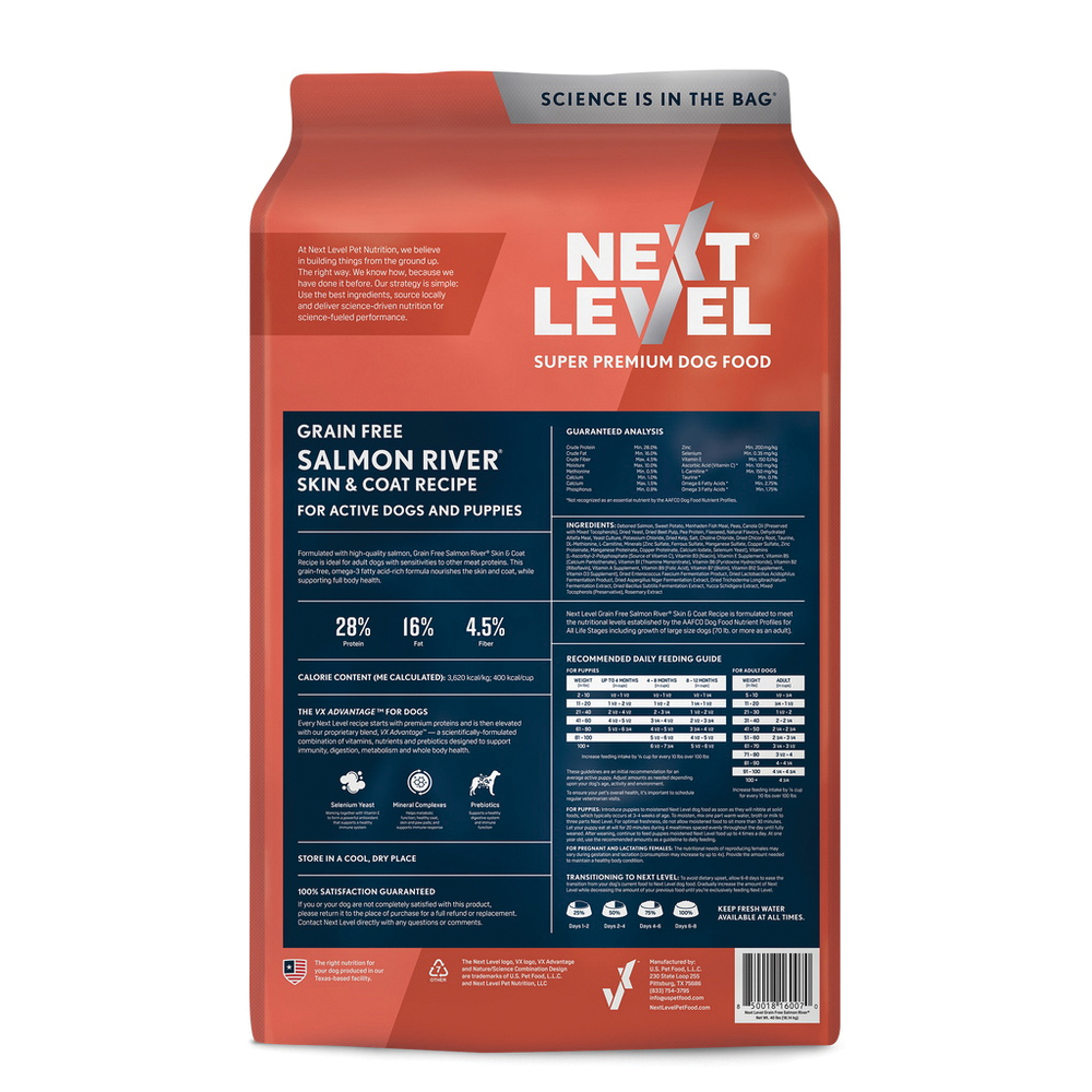 NL241215-SALMON RIVER Super Premium Dog Food,