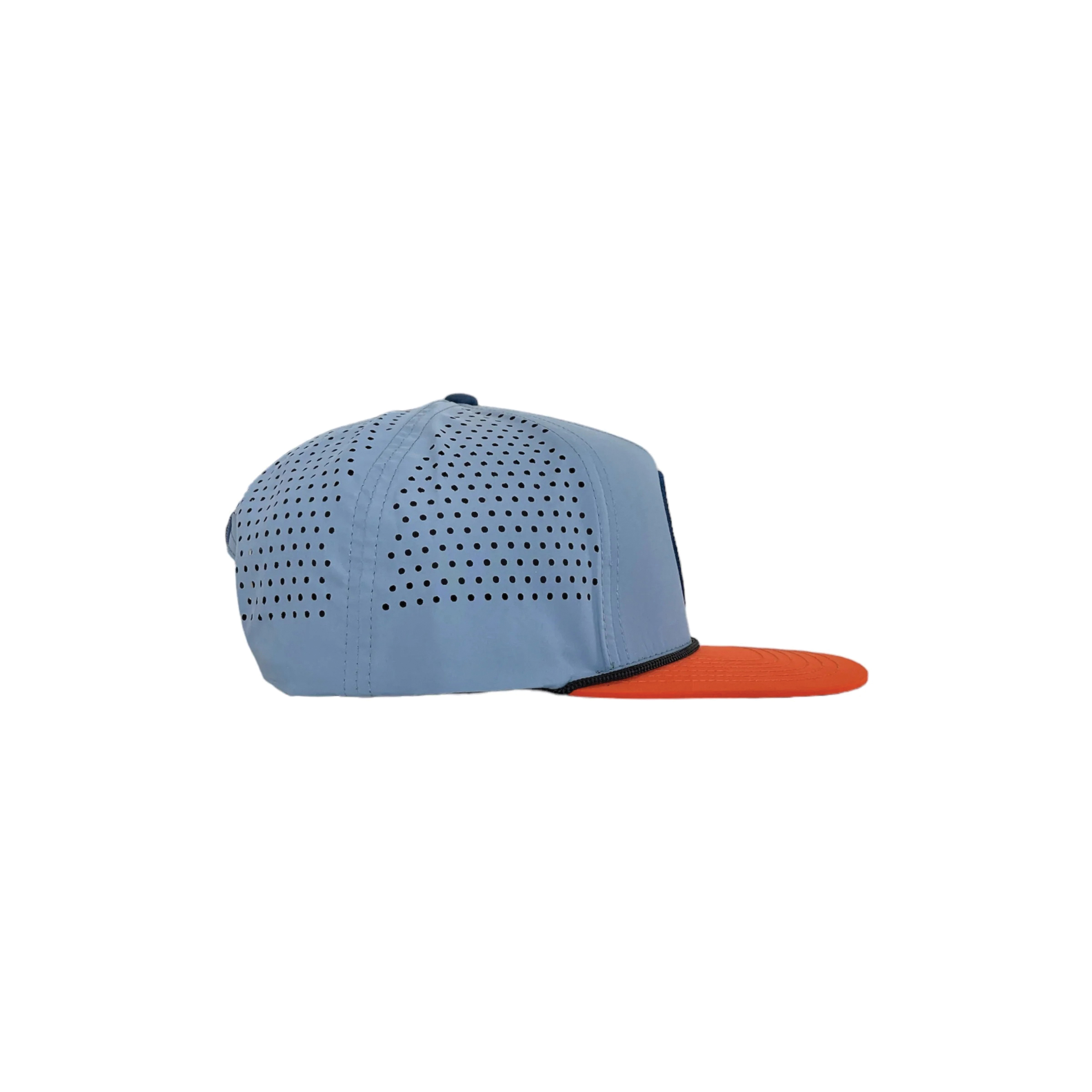 SEA LEGS Hat, Nylon, Ocean Blue/Tangerine
