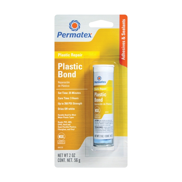 Permatex 84330 Epoxy, White, Solid, 2 oz | Permatex