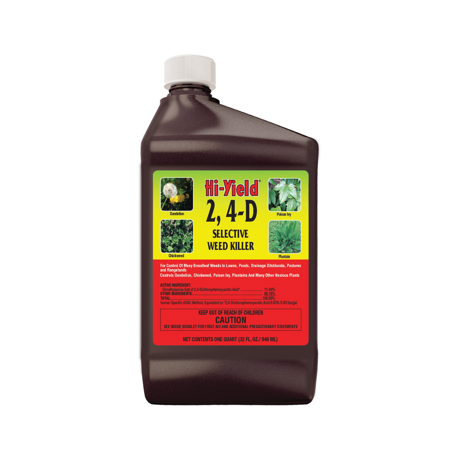 Hi-Yield 21415 Selective Weed Killer, Liquid, Pour Applic...