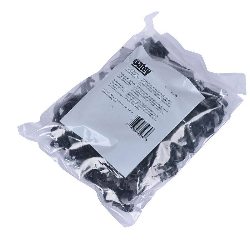 Oatey 34295 DuoFit Pipe Clamp with Nail, Clamping Range: 1/2 to 3/4 in ...