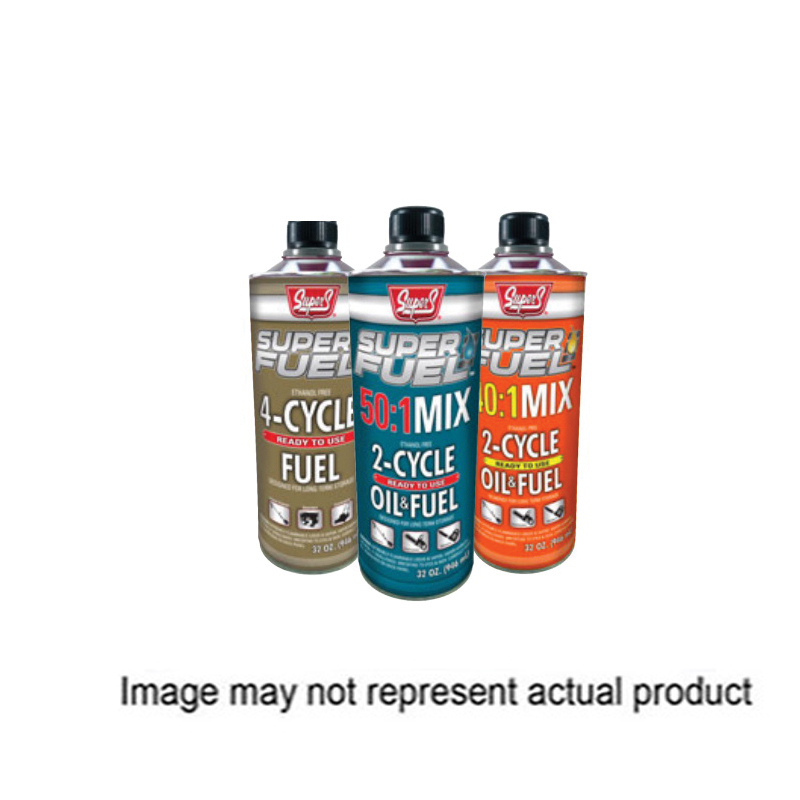 Super S SuperFuel SUS S204 2-Cycle Oil and Fuel Mixture, 40:1 Grade, 32 ...