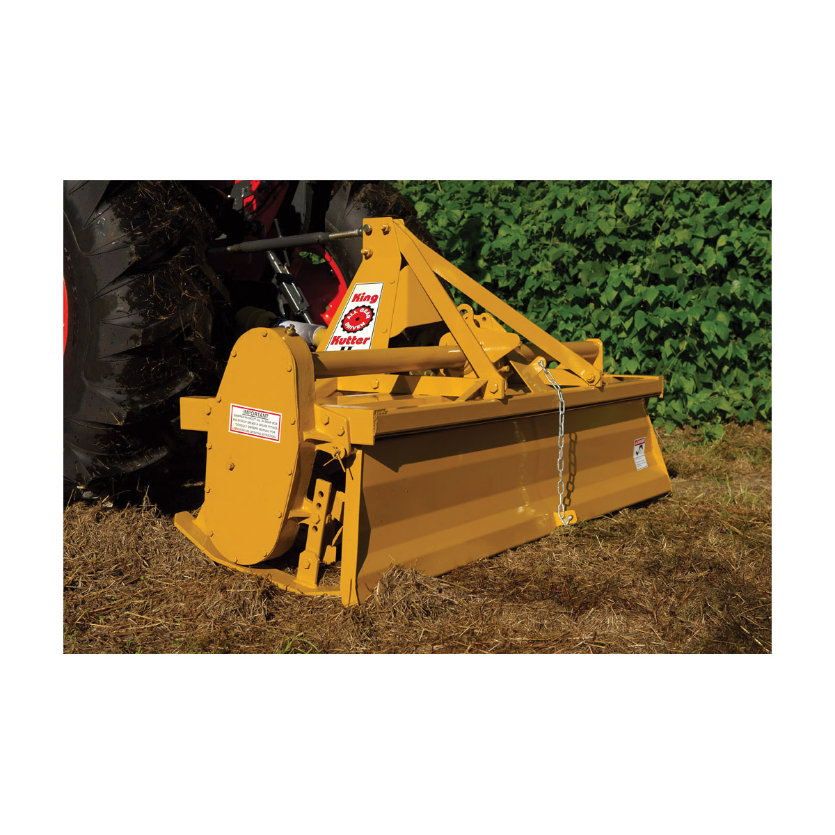 King Kutter TG-72-YK Rotary Tiller, 72 in W Working, 8 in...
