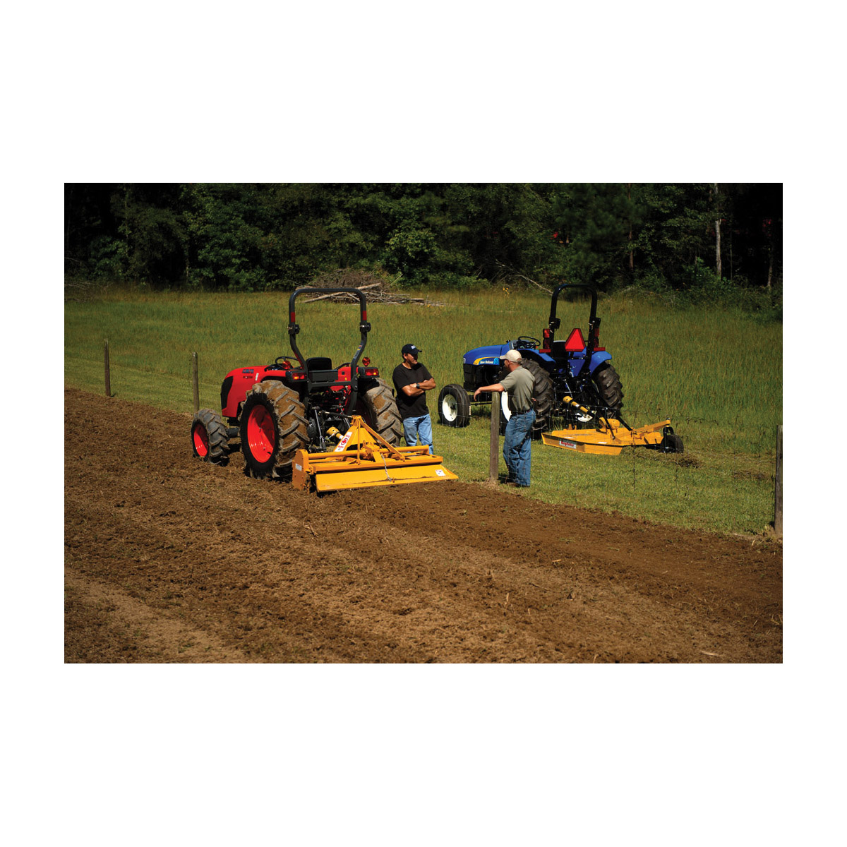 King Kutter TG-72-YK Rotary Tiller, 72 in W Working, 8 in...