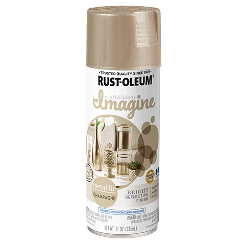 RUST-OLEUM Imagine Craft & Hobby 354080 Spray Paint, Meta...