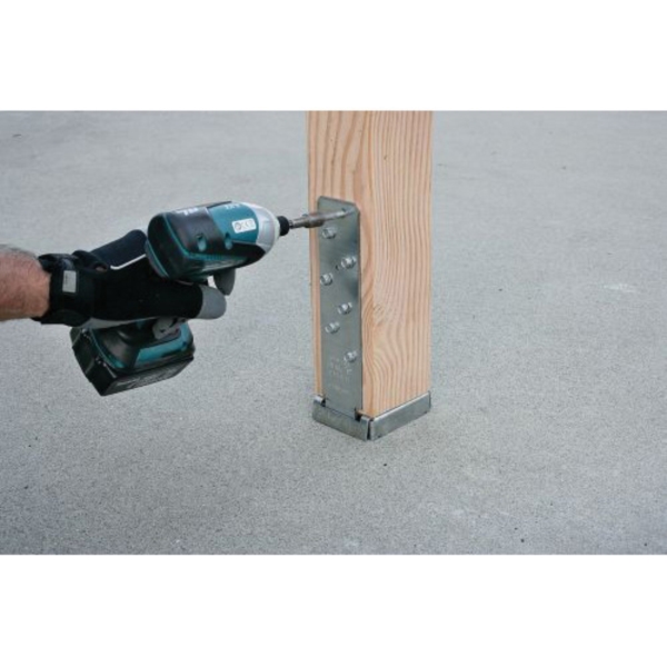 Simpson Strong-Tie CBSQ44-SDS2HDG Column Base, 4 x 4 in P...