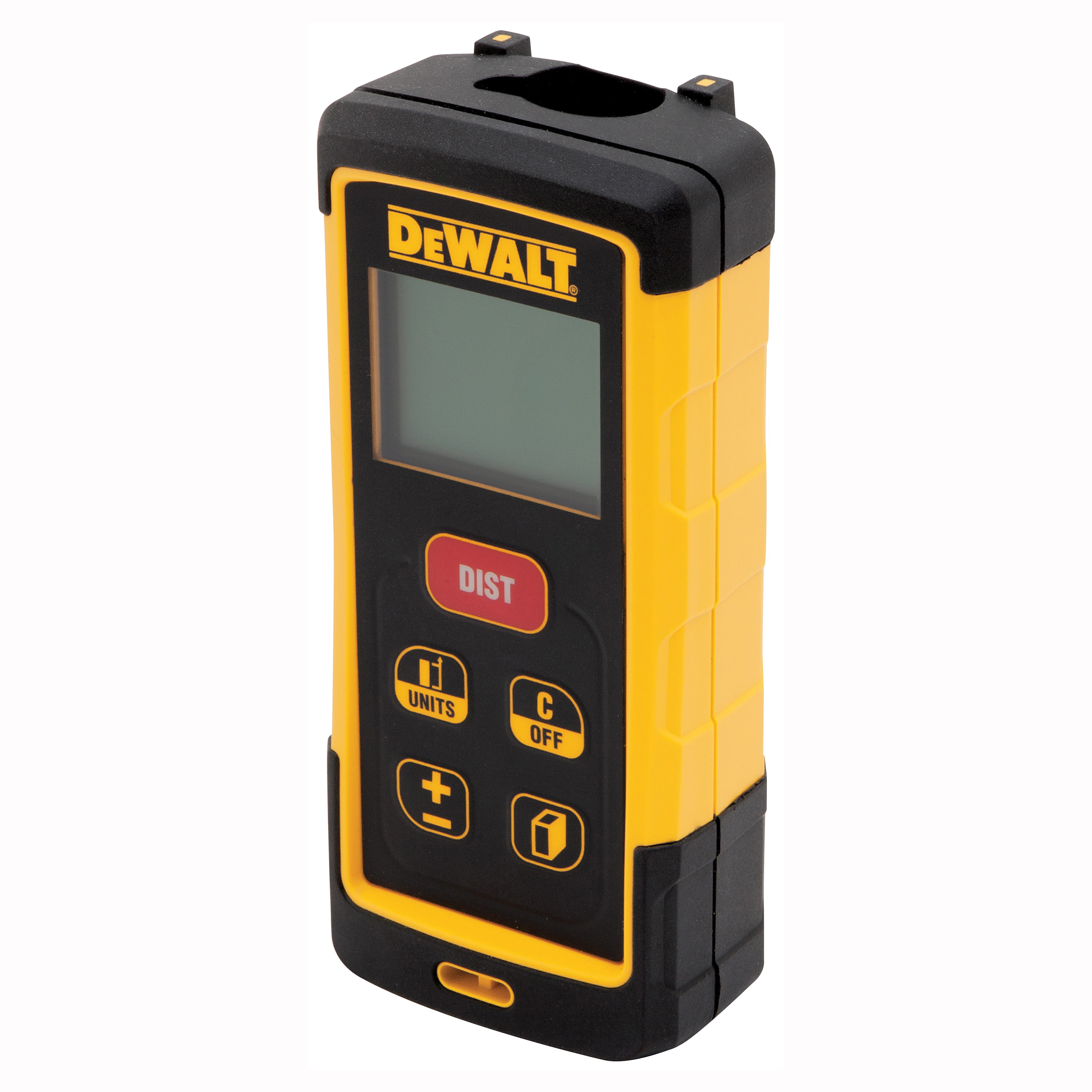 DEWALT DW03050 Laser Distance Measurer, 165 ft, 2-Line Backlit Display
