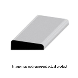 Wedge Moulding, 14 ft L, 2-1/8 in H, Casing