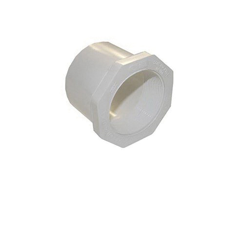 Lasco 20-1614 Bushing, 1-1/4 x 3/4 in, Spigot x FPT, PVC, SCH 40 Schedule