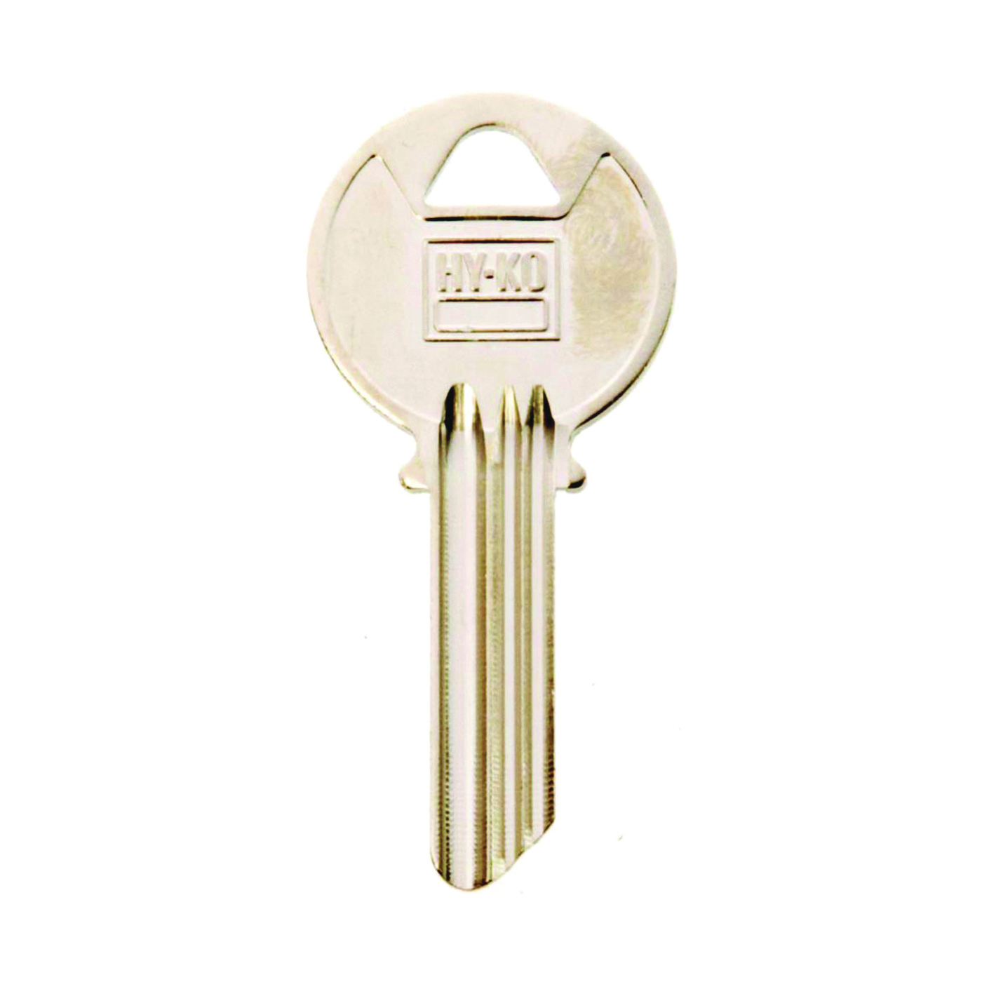 11010Y3 Key Blank, Brass, Nickel, For: Yale