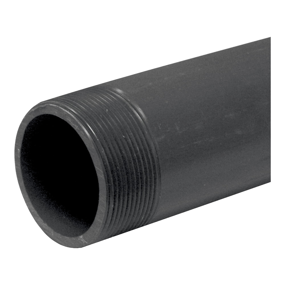 Genova 300 Series 388100D Pipe Nipple, 2 in, MIP, PVC, Gr...