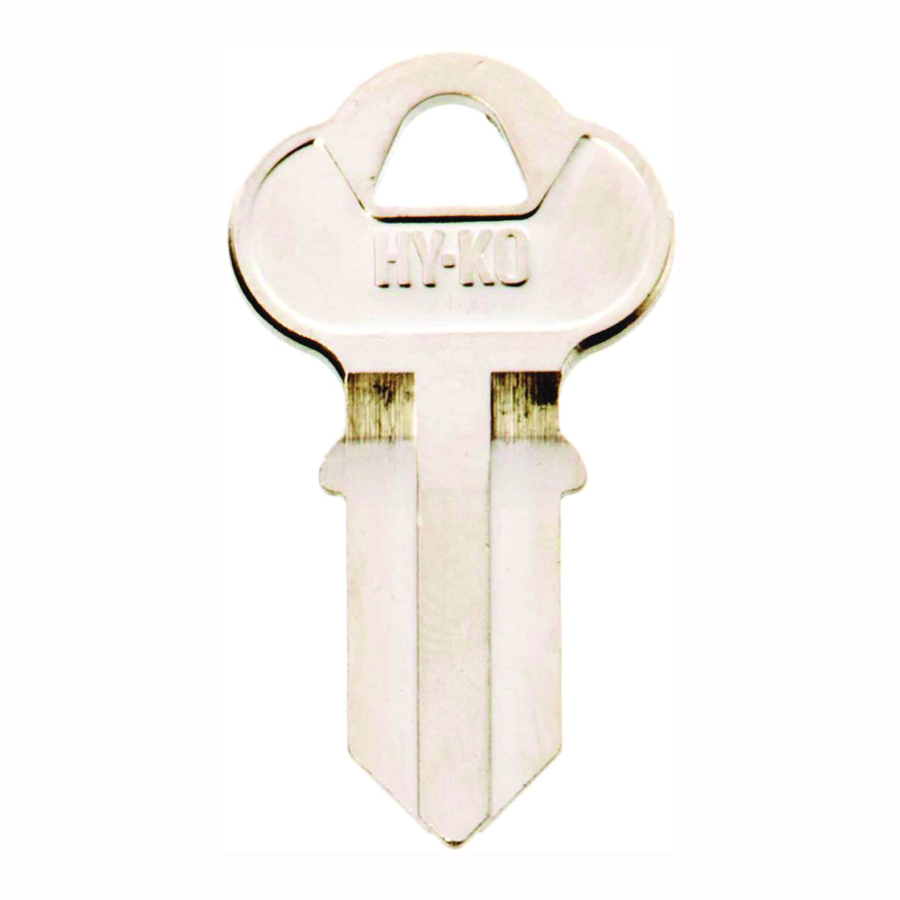 11010CG4 Key Blank, Brass, Nickel, For: Chicago