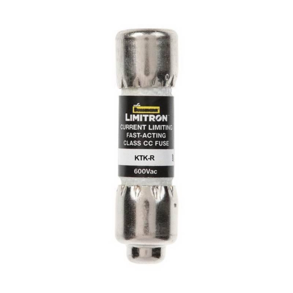 Bussmann KTK-R-15 Fast Acting Fuse, 15 A, 600 V, 200 kA Interrupt ...