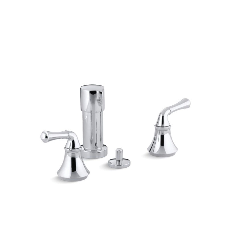 FaucetDepot - Kohler® 10279-4A-CP Bidet Faucet, Forte®, 2.2 gpm Flow ...