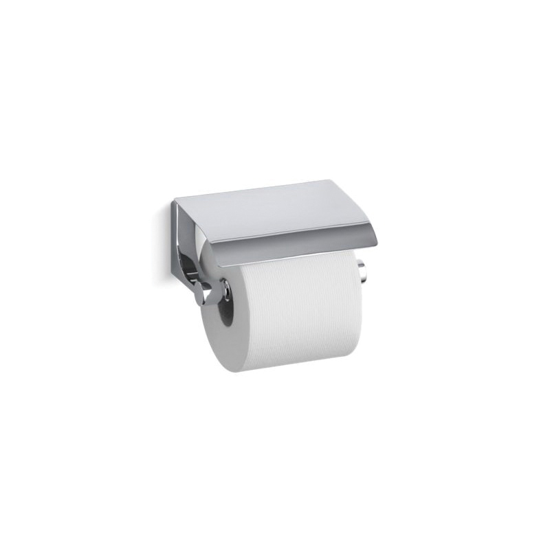 FaucetDepot - Kohler® 11584-CP Covered Horizontal Toilet Tissue Holder ...