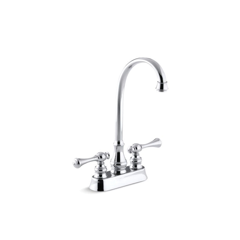 FaucetDepot - Kohler® 16112-4A-CP Entertainment Sink Faucet, Revival ...