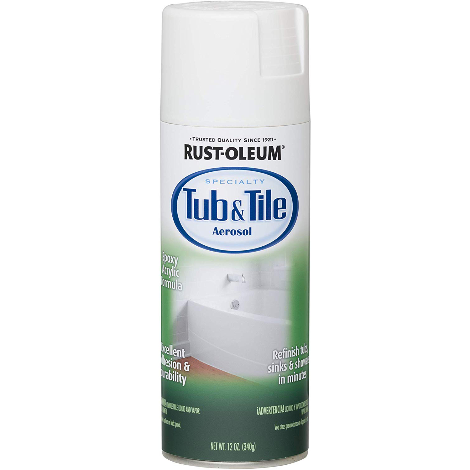 Rust Oleum Specialty Tub Tile Spray Paint Gloss White