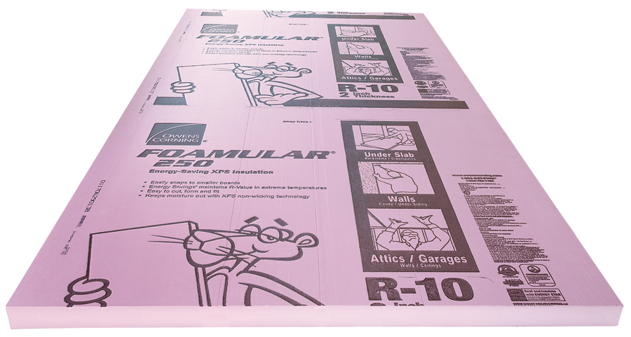 2 in x 4ft x 8 ft Rigid Pink Board Insulation | Owens Cor...