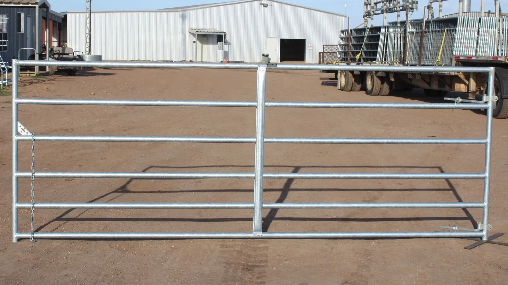 12' HOT GALVANIZED TUBE GATE