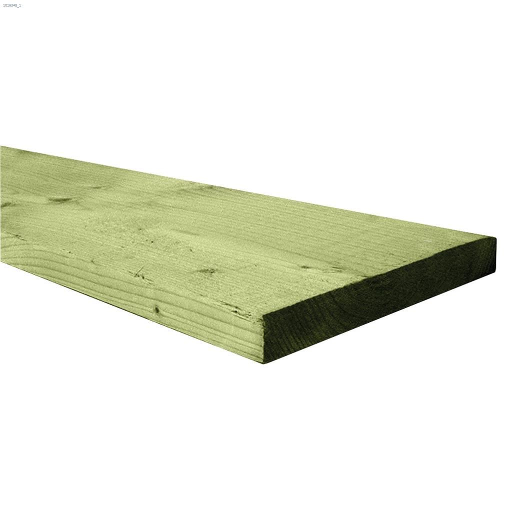 1 in x 8 in x 10 ft, Southern Pine, No. 2,