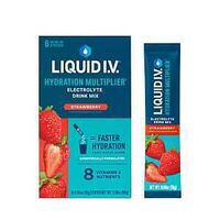 LVM6015 Drink Mix, Strawberry, 6Pk