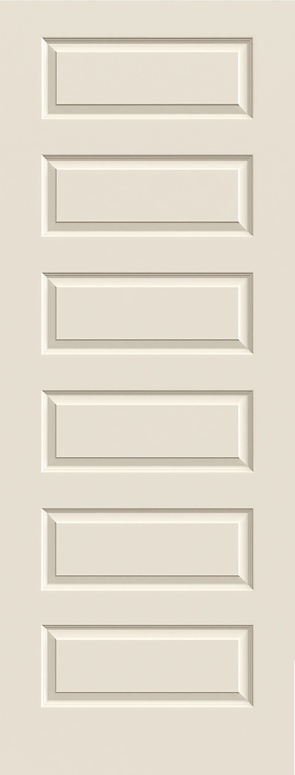 28 in x 80 in, Rockport, Primed, 6 Panel, Primed,