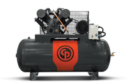 Chicago Pneumatic RCP-C7581VSC2 Iron Series Reciprocating Compressor ...