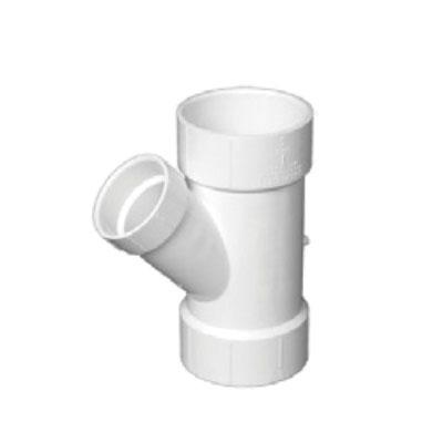 12 inch x 12 inch x 8 inch PVC DWV Wye, All Hub | Buy DWV Wyes & More ...